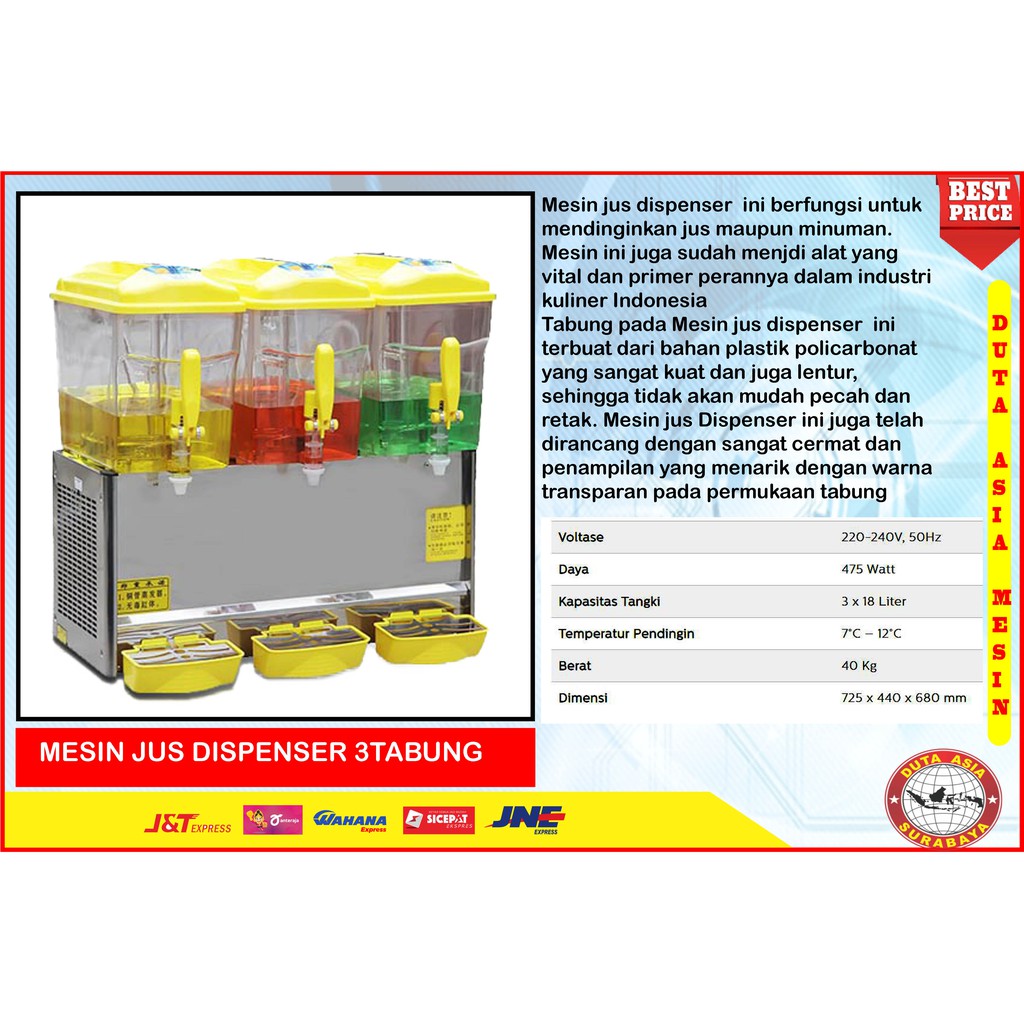 Jual MESIN DISPENSER JUS / MINUMAN | Shopee Indonesia