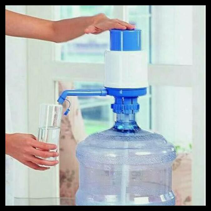 Jual JUAL POMPA GALON BESAR AIR MINUM MINERAL AQUA MANUAL TEKAN WATER PUMP | Shopee Indonesia