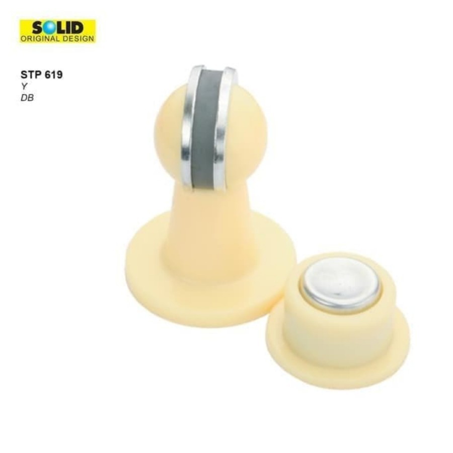 Jual SOLID - PENAHAN PINTU/DOOR STOP MAGNET SOLID STP 619 | Shopee ...