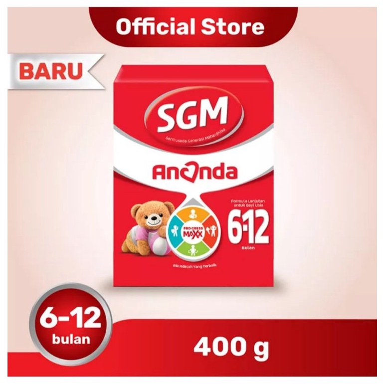 Jual SGM Ananda 2 6-12bulan 400gr | Shopee Indonesia