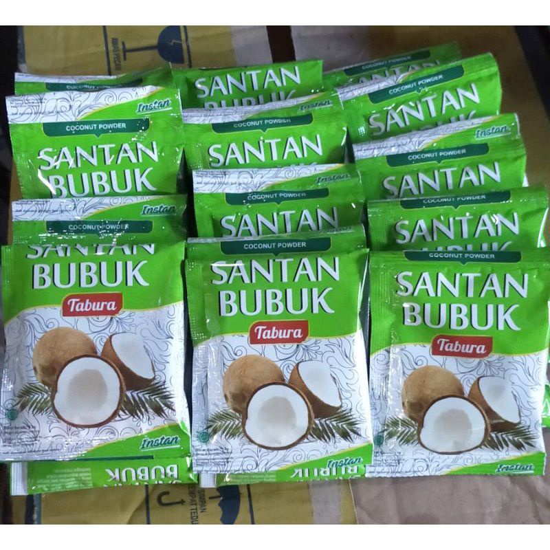 Jual Santan Bubuk Tabura 13gram 1 renceng 10 sachet | Shopee Indonesia