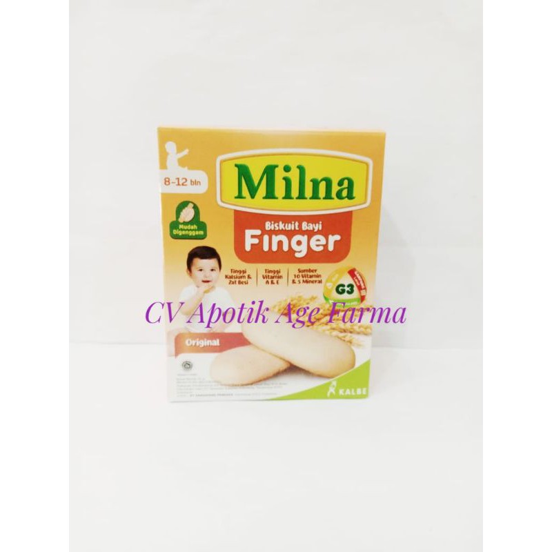 Jual Milna Bis Finger Original 52 g atay gram (Kalbe Farma) | Shopee ...