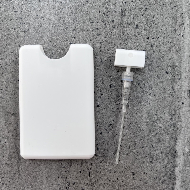 Jual botol spray persegi tipis souvenir botol sanitizer cair mini 8 ml ...