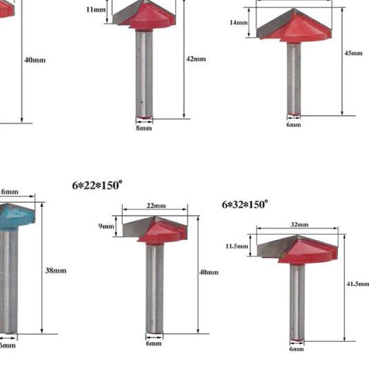 Jual AnekaTool Mata CNC Router Bit - V Groove 3D Bits | Shopee Indonesia