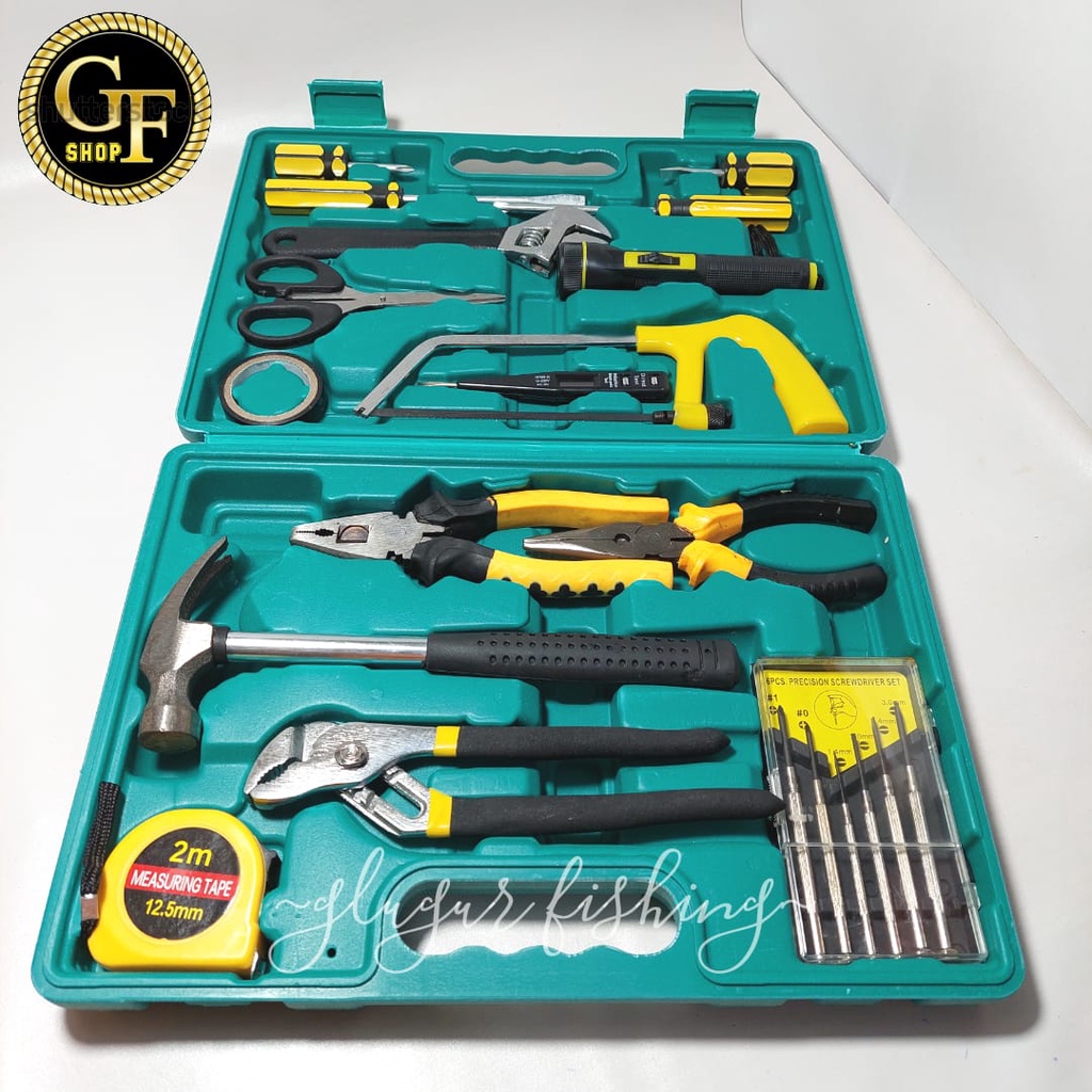 Jual SET TOOL-KIT BOX ZZ-ONE / ALAT TUKANG 16in1TOOL-SET | Shopee Indonesia