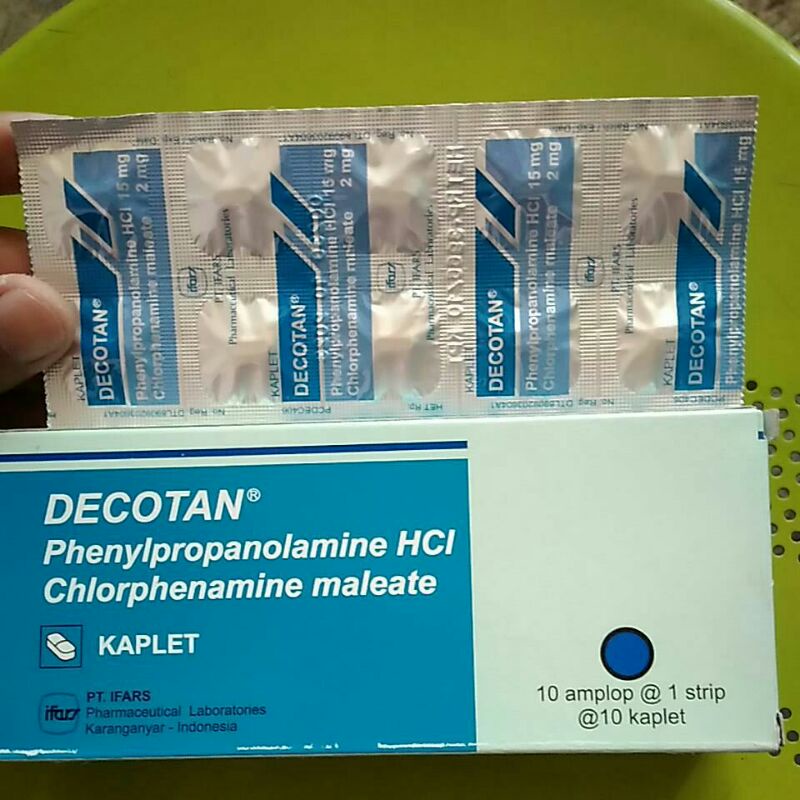 Jual DECOTAN® Kaplet (Obat Pilek Alergi,Bersin2,Hidung Tersumbat,Meler ...