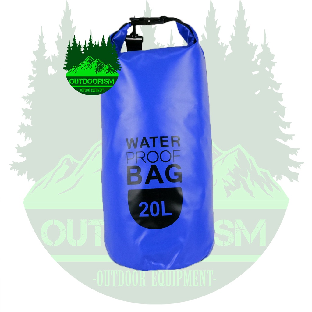 Jual DRY BAG 20 LITER | WATERPROOF BAG OCEAN PACK | TAS ANTI AIR | Shopee Indonesia