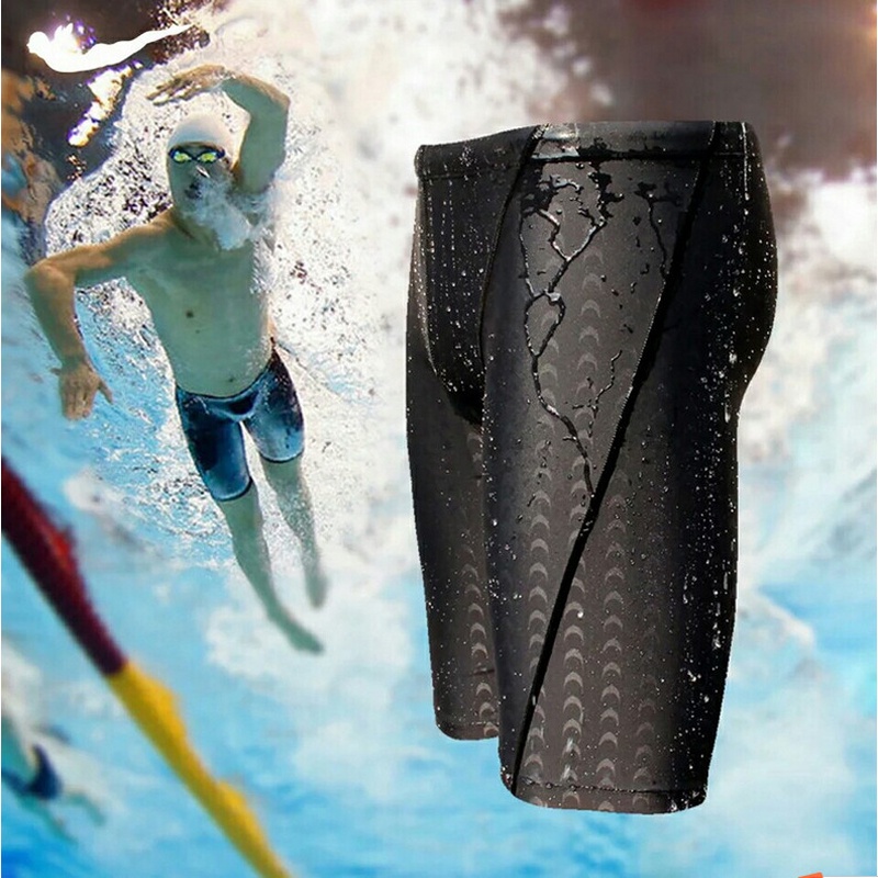 Jual Celana Renang Pria Sharkskin Swimming Pant Men Laki Dewasa Pakaian Celana Pendek Snorkling ...