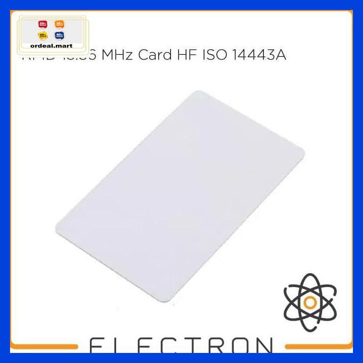 Jual 6Rtiut7- Rfid 13.56 Mhz 1K Card Tag Nfc Hf Iso 14443A Kartu Akses ...