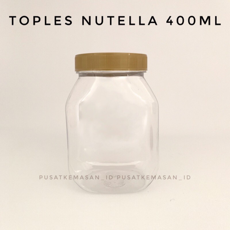 Jual Toples Selai 400ml / Botol Nutella Selai Coklat Kacang Peanut ...
