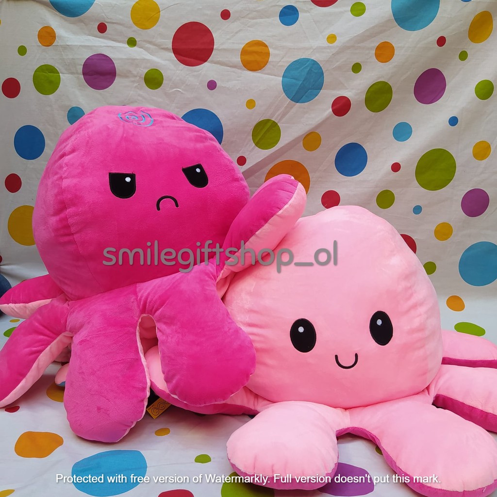 Jual Boneka Gurita Flip Giant/Boneka Octopus Giant( 75 x 65 cm ...