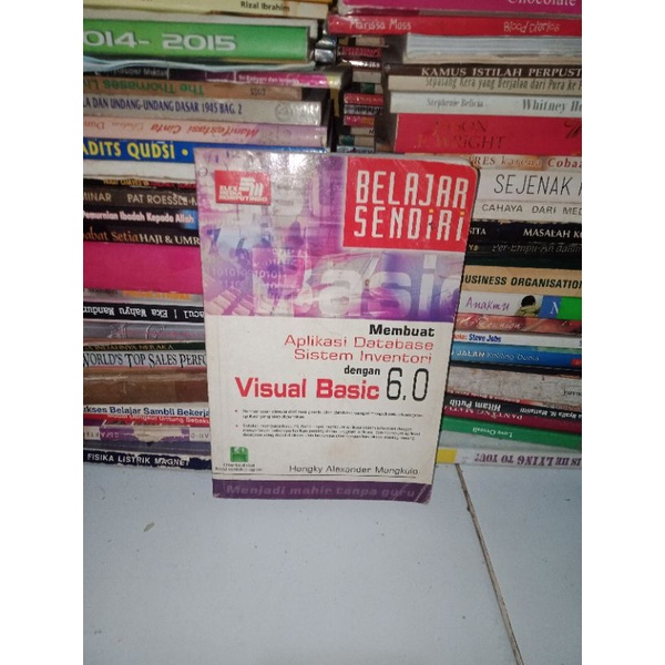 Jual BUKU ASLI BELAJAR SENDIRI MEMBUAT APLIKASI DATABASE SISTEM ... Jual BUKU ASLI BELAJAR SENDIRI MEMBUAT APLIKASI DATABASE SISTEM ...