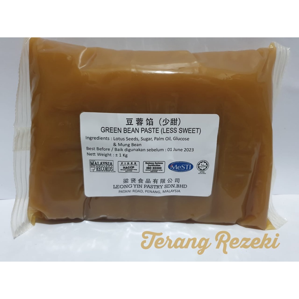 Jual Isian Kue Bulan Mooncake Tausa Kacang Hijau Green Mung Bean ...