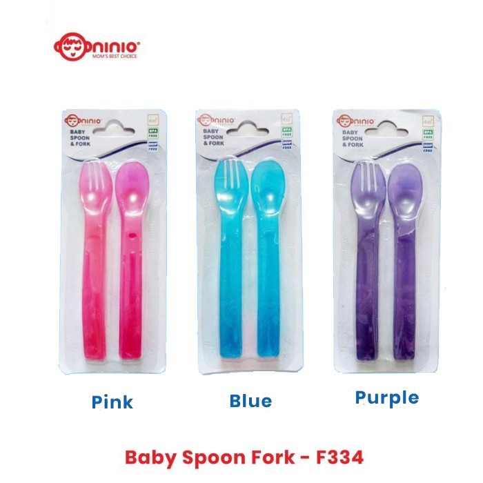 Jual Ninio Spoon and Fork Set | Shopee Indonesia