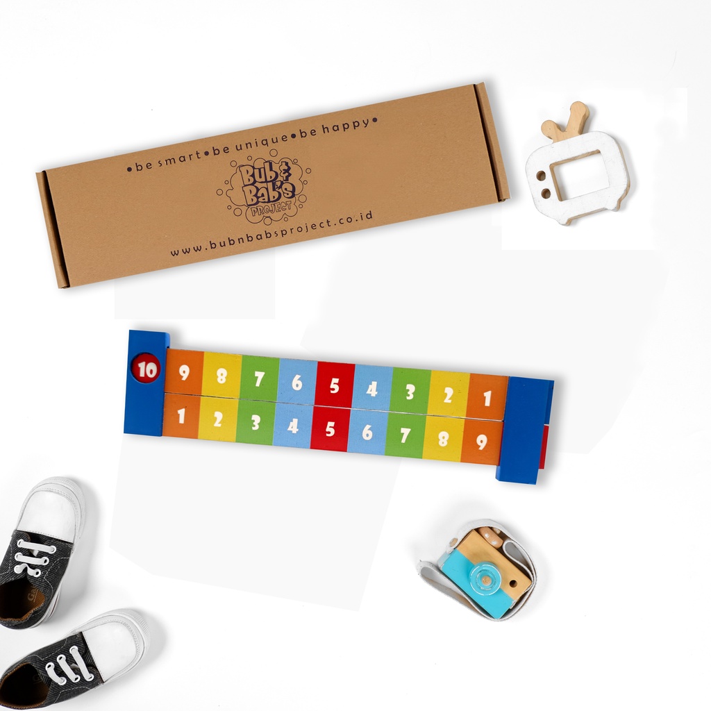 Jual Bub & Bab's MAGIC RULLER mainan edukasi pengurangan dan ...