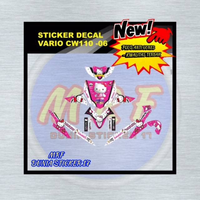 Jual STICKER DECAL VARIO CW 110 V06 ,STRIPING MOTOR MURAH | Shopee ...