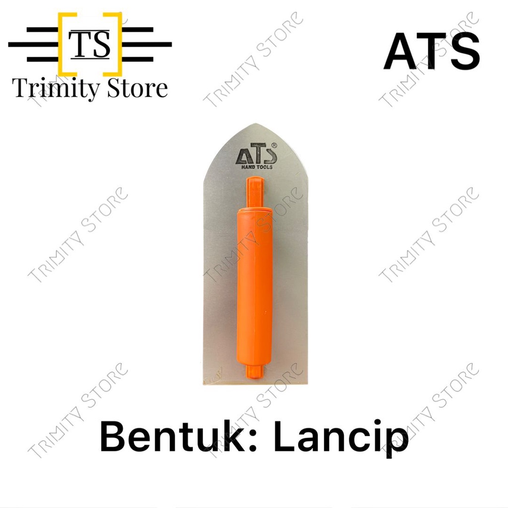 Jual Cetok Coraltex / Kasutan/ Trowel Gagang PVC Lancip ATS | Shopee ...