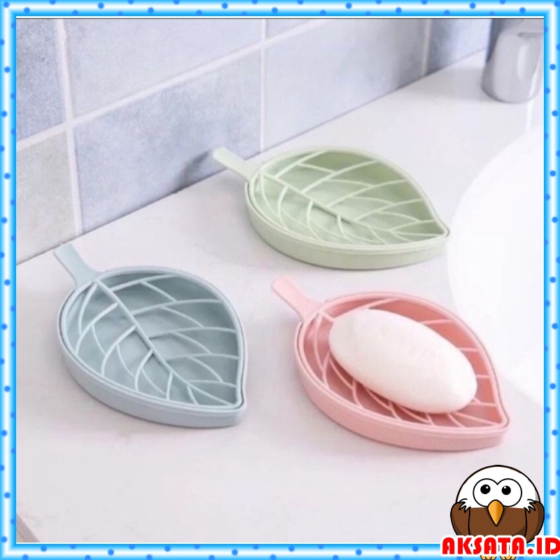 Jual Tempat Sabun Bentuk Daun Tatakan Sabun Mandi / Tempat Sabun ...