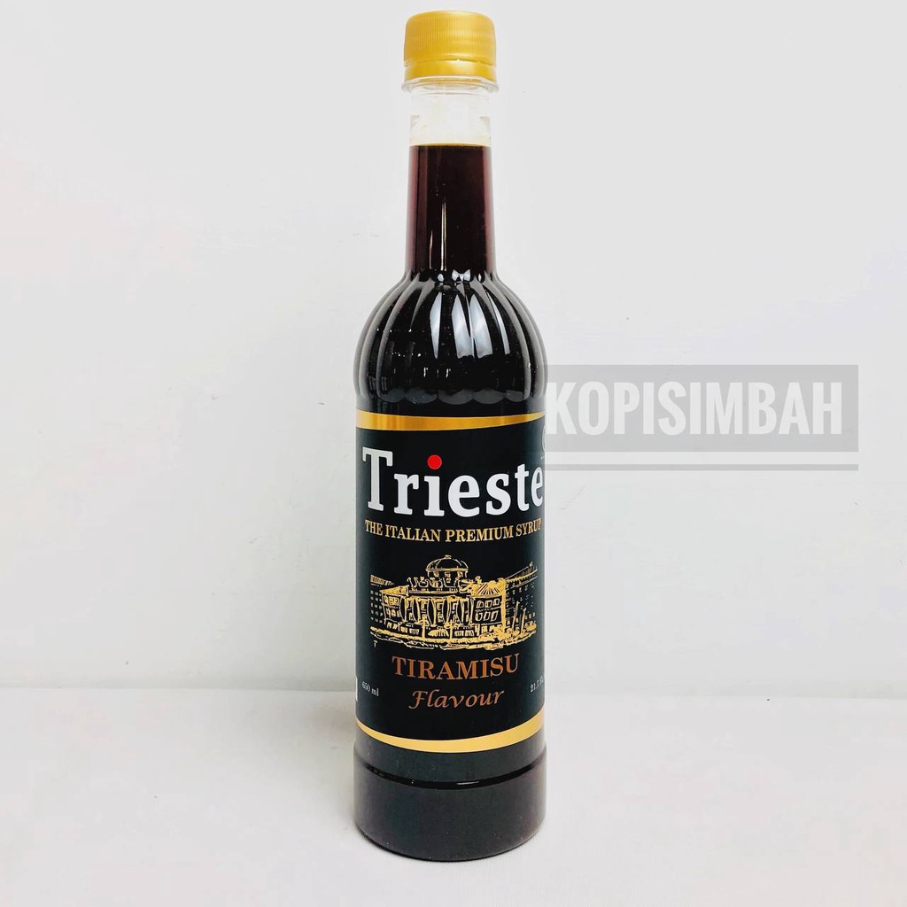 Jual Syrup TRIESTE Rasa TIRAMISU 650 ml Italian Premium Sirup Flavoured ...
