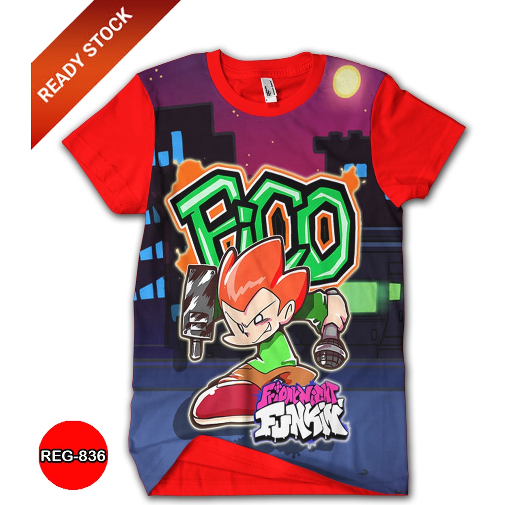 Jual Baju Friday Night Funkin 3D Baju Anak dan Dewasa FNF Video Game ...