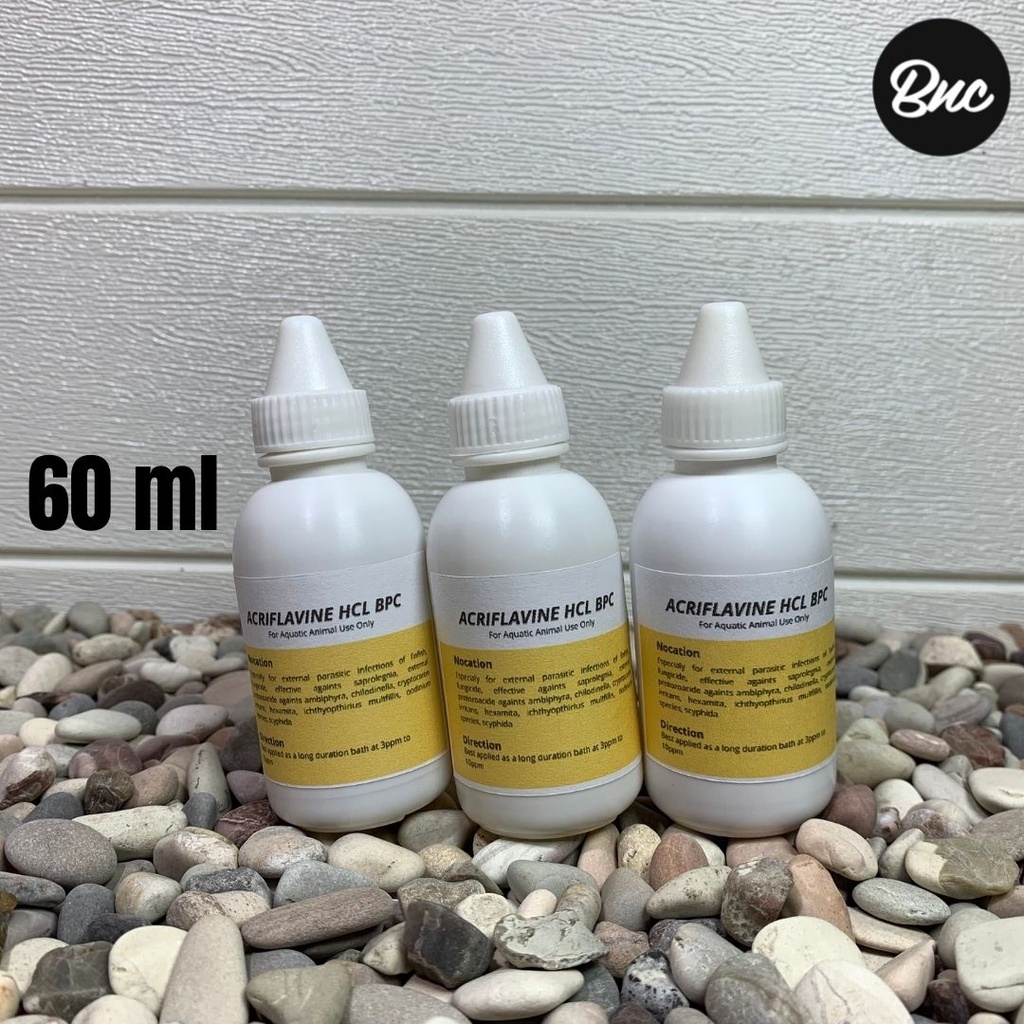 Jual Acriflavine HCL BPC Obat Kuning Ikan Hias Cupang Guppy Molly Obat ...