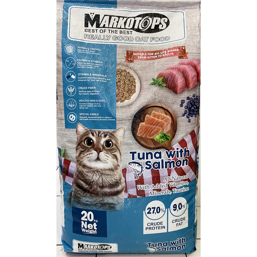 Jual MARKOTOP CAT FOOD REPACK 1KG | Shopee Indonesia