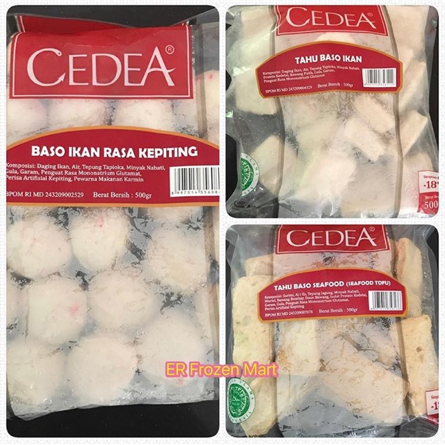 Jual Cedea Aneka Baso Ikan 500gr | Shopee Indonesia