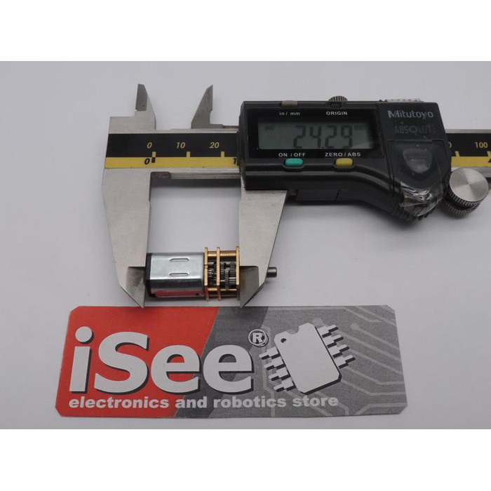 Jual 12-N20 DC 6v 35rpm mini micro motor gearbox Metal gear box N 20 ...