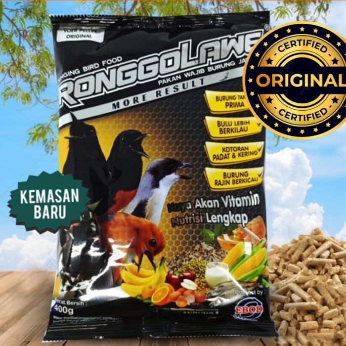 Jual VOER RONGGOLAWE EBOD JAYA PAKAN BURUNG ANIS MURAI CUCAK DLL ...