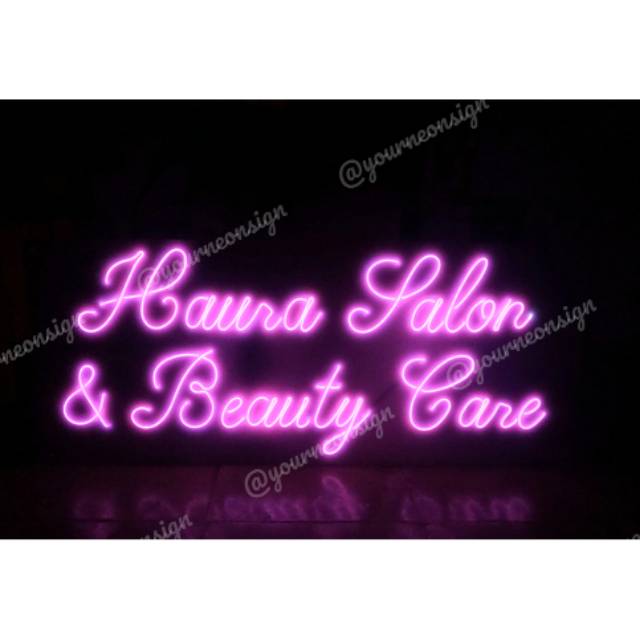 Jual Custom neon sign 60x30cm | Shopee Indonesia