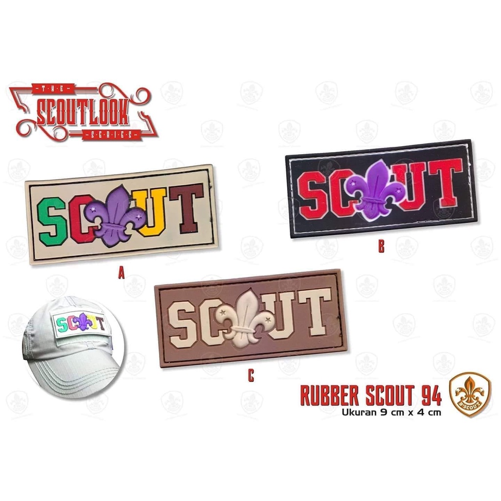 Jual Bscout Scoutlook- Rubber Badge Pramuka | Shopee Indonesia