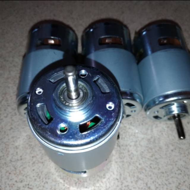 Jual Dinamo torsi besar 12v dc 775 d putaran tinggi as bulat bor gerinda vacum potong rumput ...