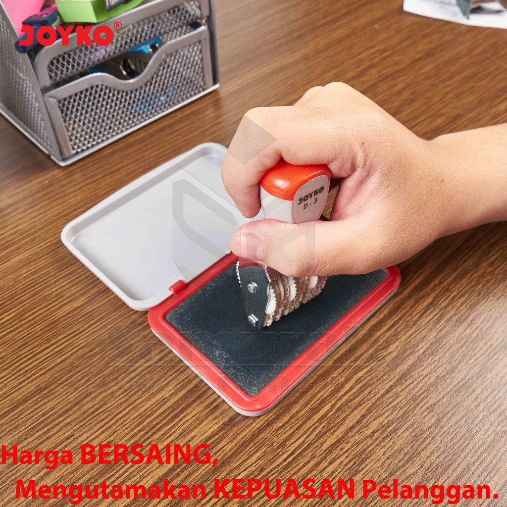 Jual Stamp Pad Polos Joyko No. 0 Kecil / Bantalan Stampel Pcs / Bak Stempel Belum Isi Tinta ...