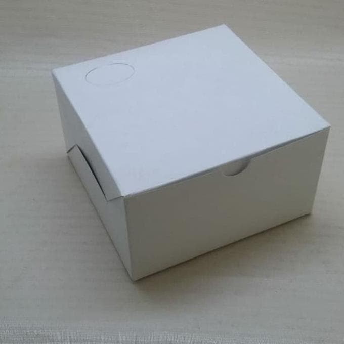 Jual Box nasi / kotak dus nasi / kertas karton makanan tebal 270gram ...