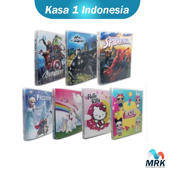 Jual 1 PACK Buku Binder Map Karakter Anak Laki-laki dan Anak Perempuan ...