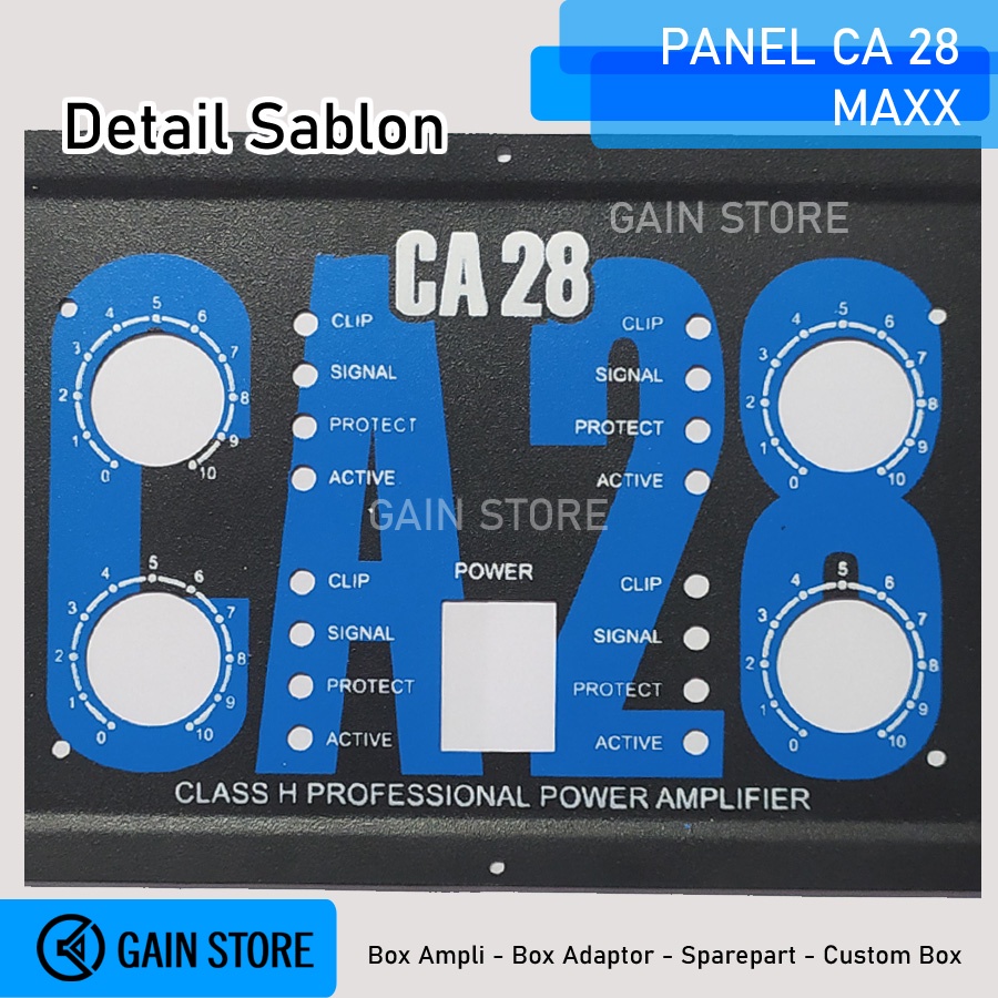 Jual PANEL CA 28 PLAT CA28 POWER AMPLIFIER | Shopee Indonesia