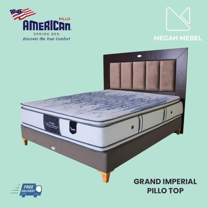 Jual _^_^_^] American Pillo Spring Bed Tipe Grand Imperial Pillo Top ...