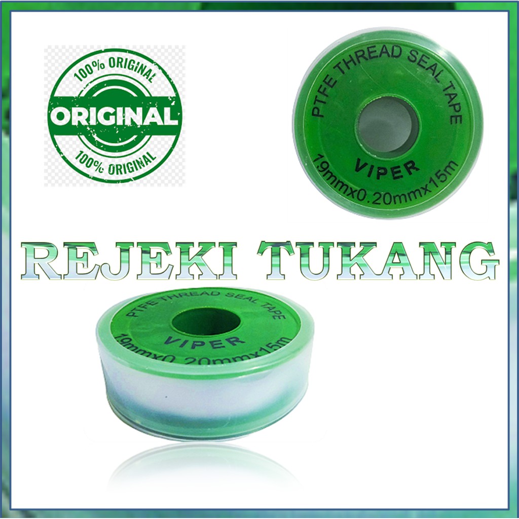 Jual Seal tape Besar Jumbo Siltip solasi Drat Tba pipa kran air 15 M ...