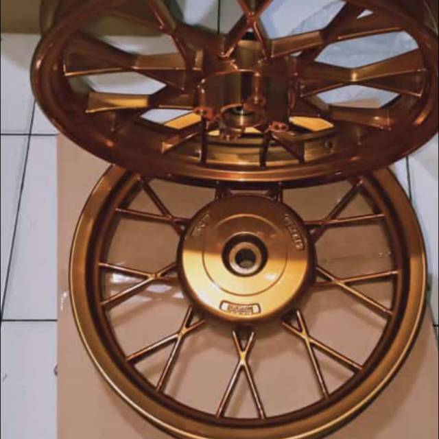 Jual Velg racing motor beat scoopy vario tapak lebar ukuran 185-14 dan ...