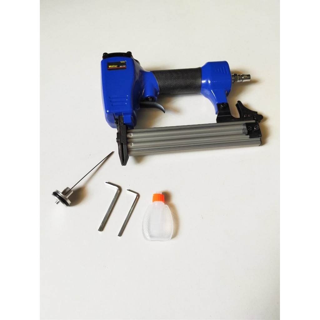 Jual PROMO Mesin-alat paku tembak stapler- Air Nailer F30 -Pakai angin kompresor | Shopee Indonesia