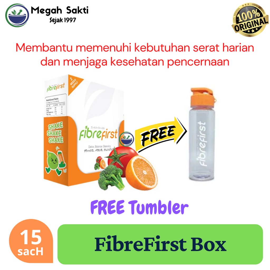 Jual MGS - Fibre First Box isi 15 sachet - Detox Slimming Fibrefirst ...