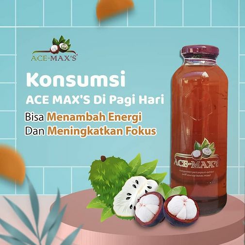 Jual ACE MAXS Jus Extra Kulit Manggis dan Daun Sirsak 100% Asli | Shopee Indonesia