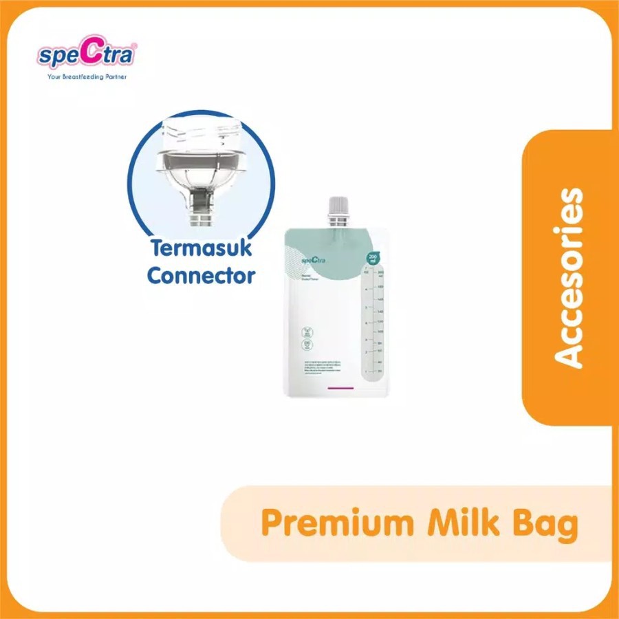 Jual Spectra Premium Milk Bag with Connector | Shopee Indonesia