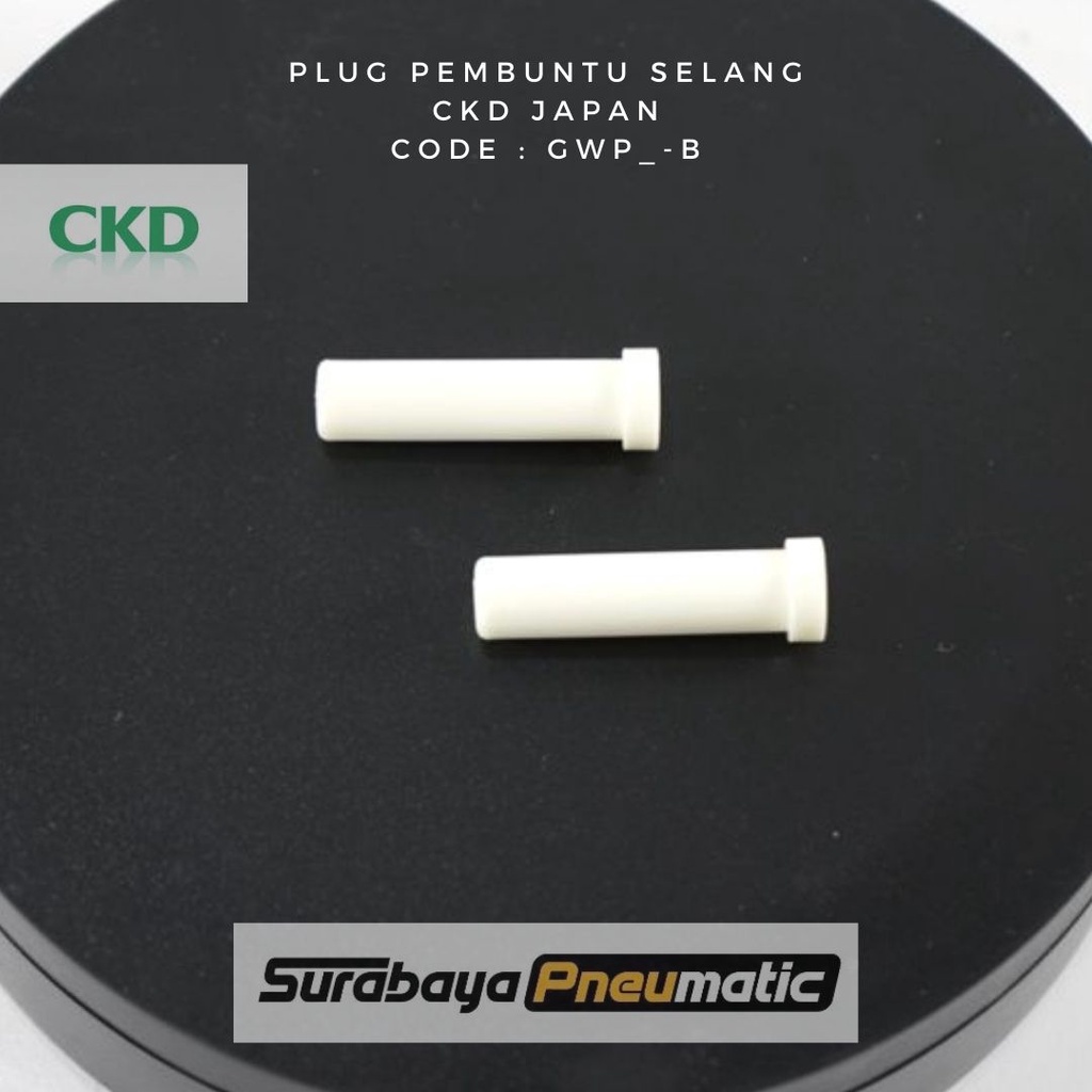 Jual CKD - Pembuntu Selang / Plug / Fitting - GWP10-B (OD 10mm ...
