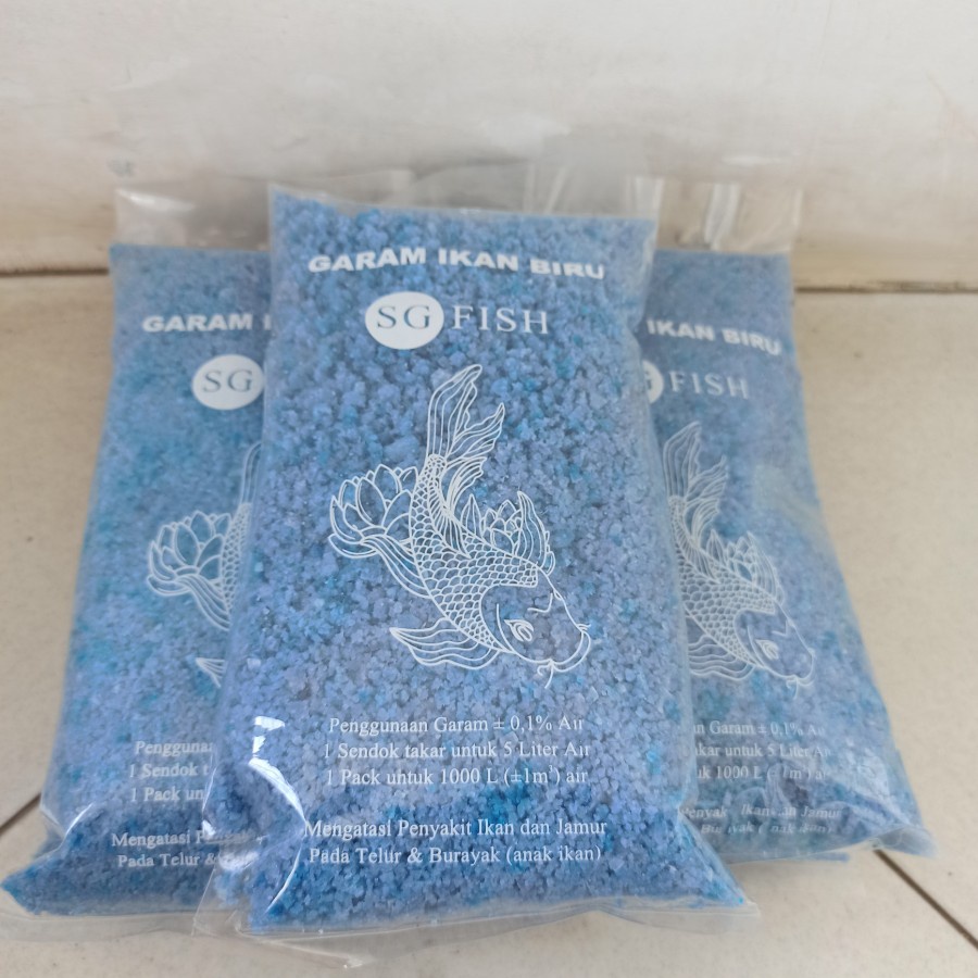 Jual Garam Ikan Biru SG-Fish 1 kg | Shopee Indonesia