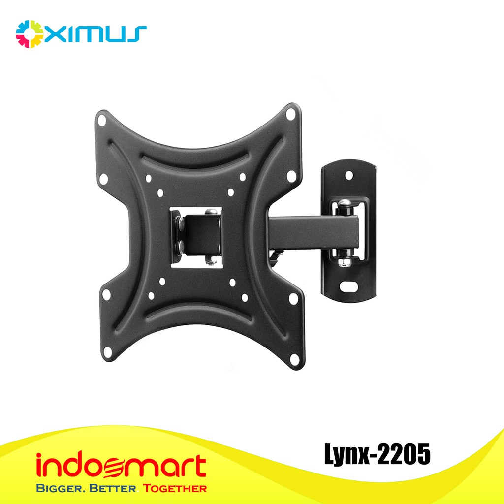 Jual Bracket TV OXIMUS Lynx 2205 22" - 42" ( tergantung ukuran Vesa ...