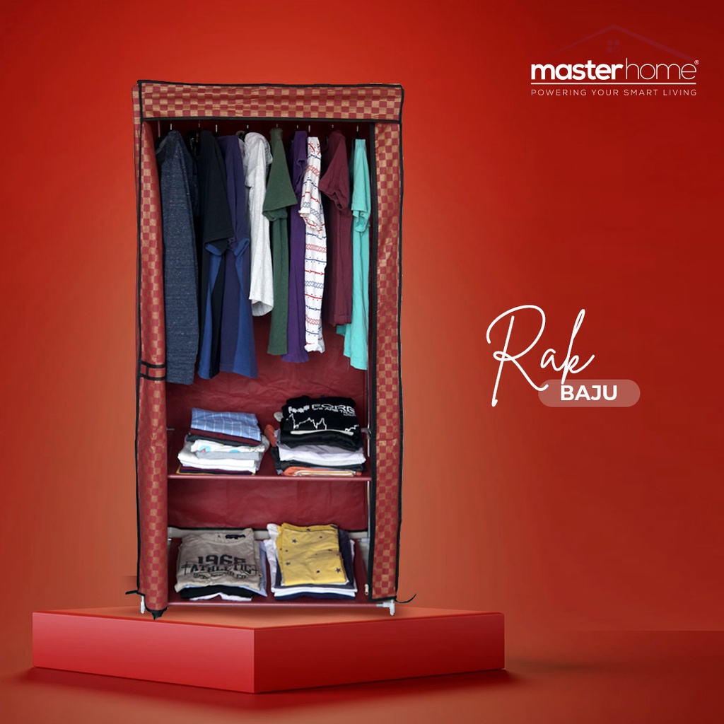 Jual Masterhome Lemari Pakaian Single | Lemari Baju | Lemari Serbaguna ...