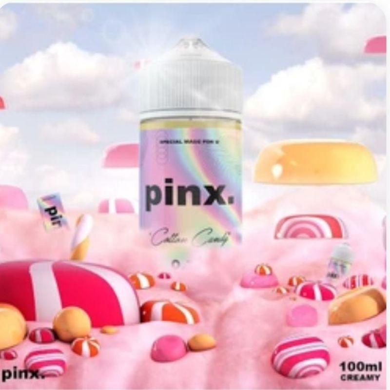 Jual Pinx Cotton Candy 100ML Nic3 Cukai Authentic 100% | Shopee Indonesia