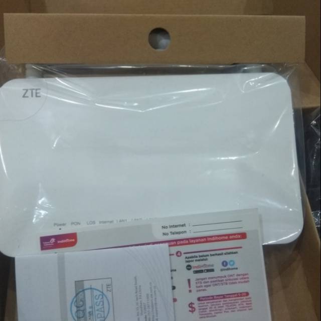 Jual Modem zts ont f609 new gpon | Shopee Indonesia