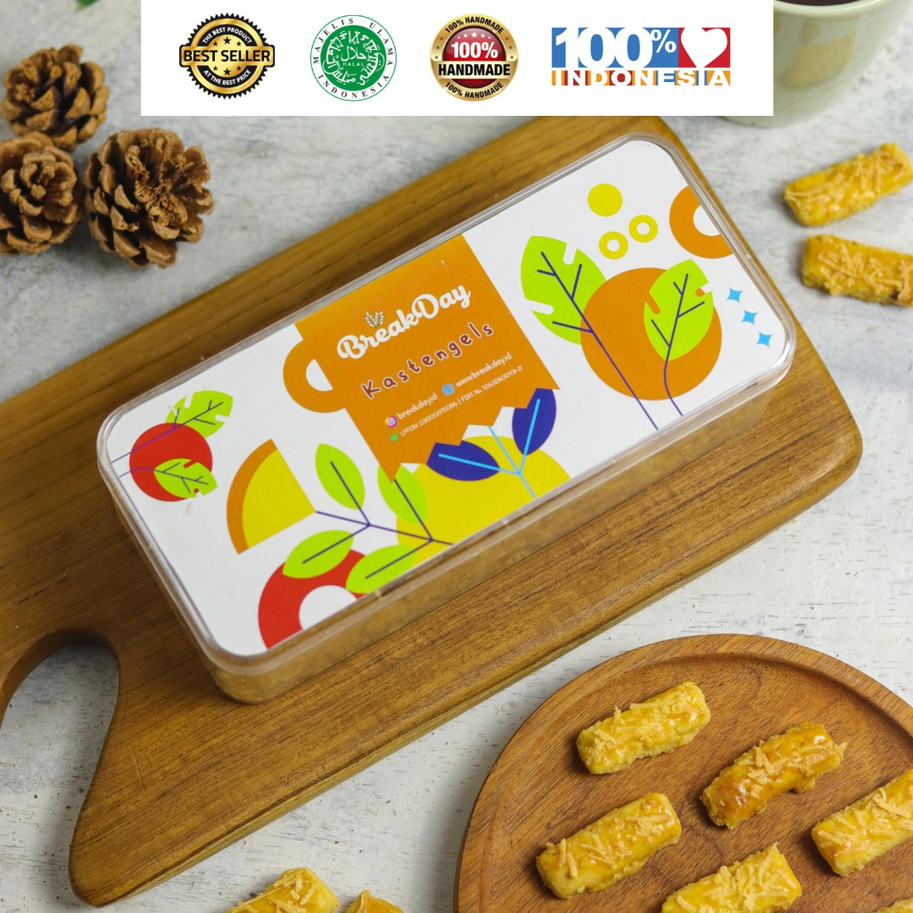 Jual Kue Kering Kastengel Breakday (300 - 400 gr) | Shopee Indonesia